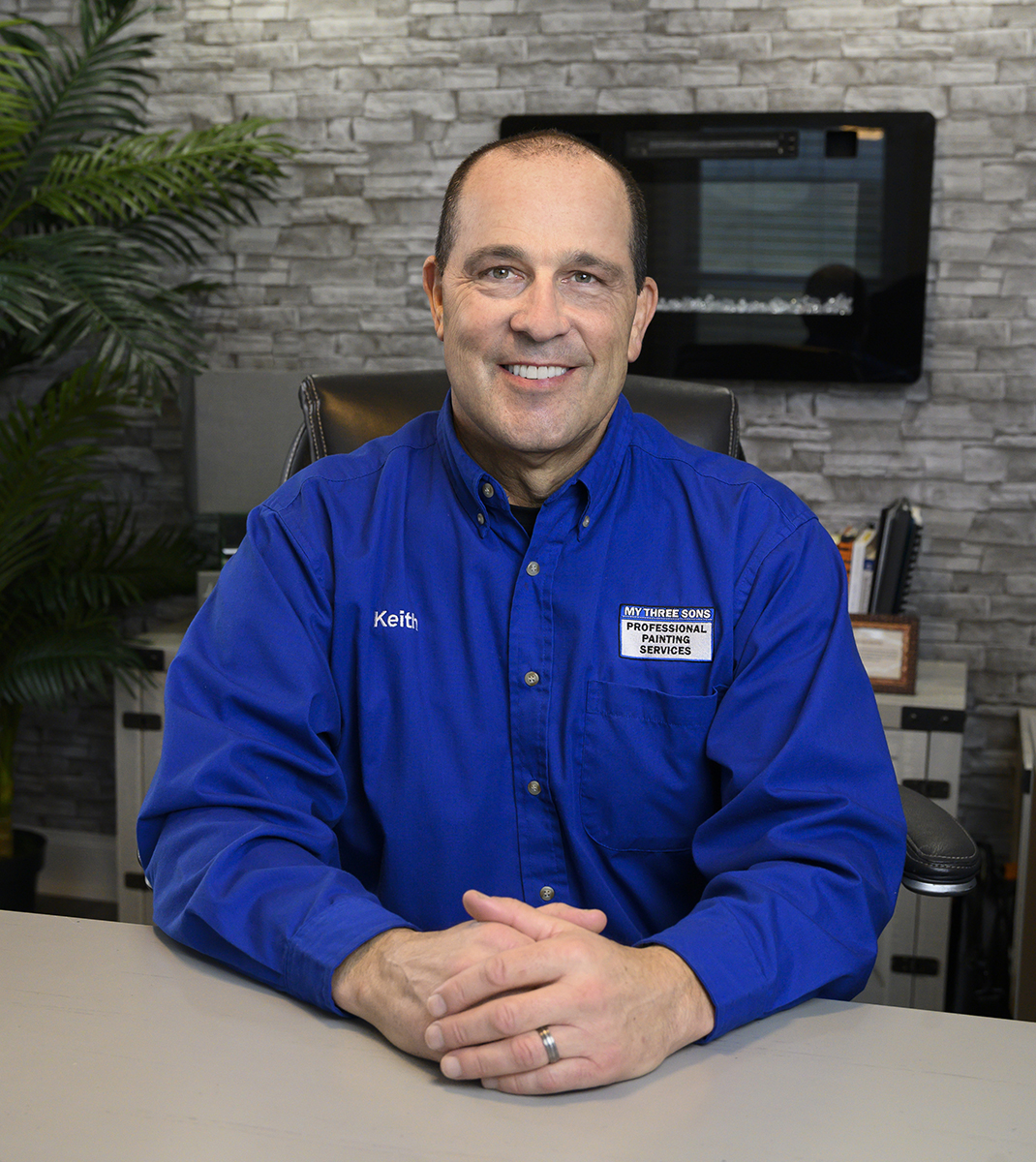 Keith Zafren - My Three Sons Painting