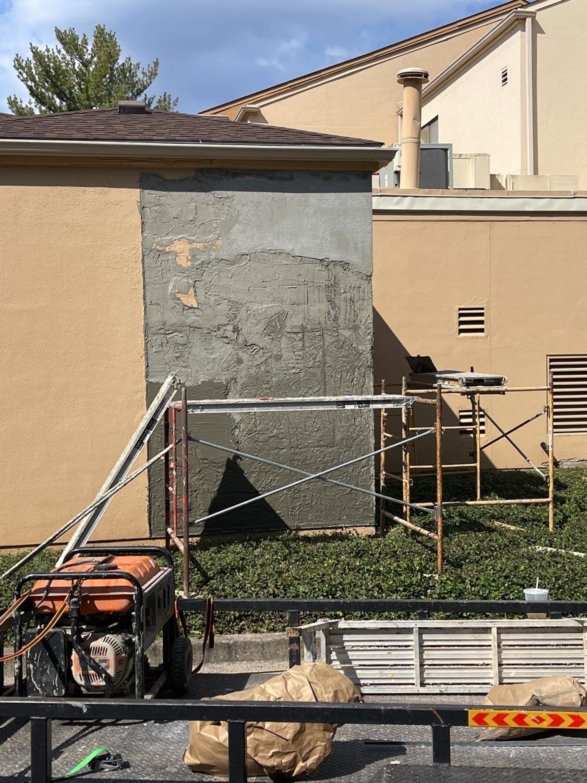 Commercial Stucco & EIFS Repairs - My Three Sons Painting