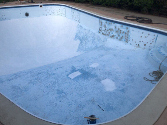 Epoxy Pool Coating Service - My Three Sons Painting