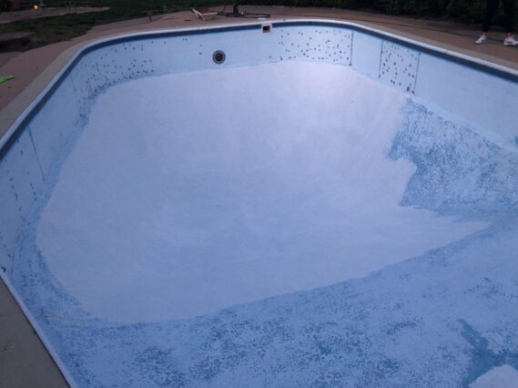 Epoxy Pool Coating Service - My Three Sons Painting