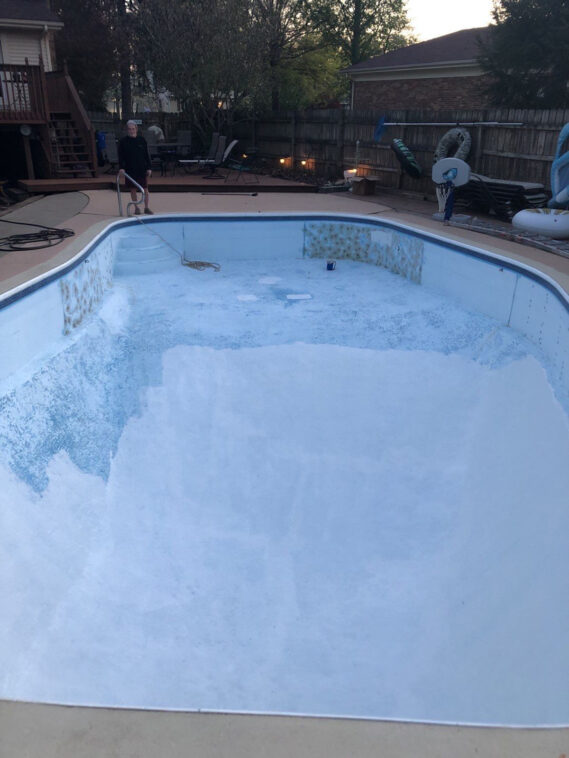 Epoxy Pool Coating Service - My Three Sons Painting